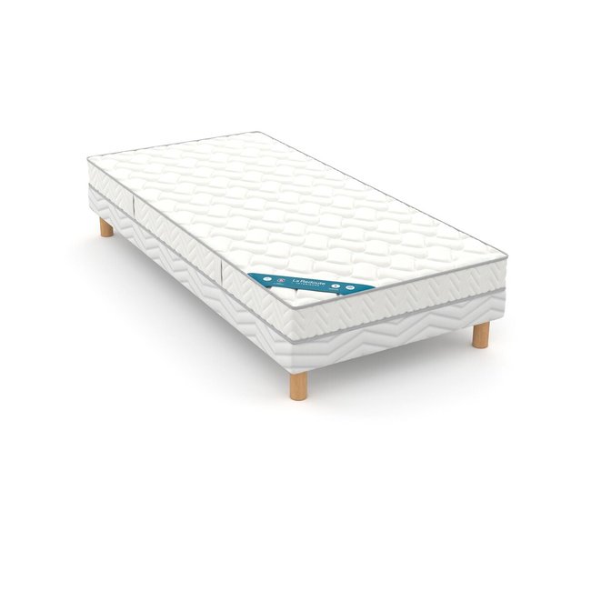 Matras in hr mousse, stevig 18 cm wit La Redoute Interieurs | La Redoute