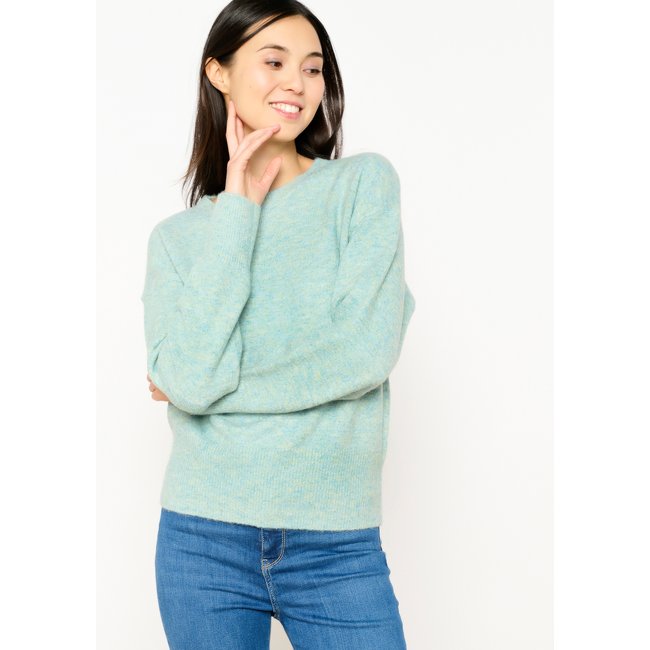 Pullover basique vert menthe Lolaliza | La Redoute