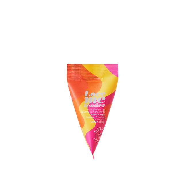 Huile de massage berlingot love me tender barbe à transparent Love To ...