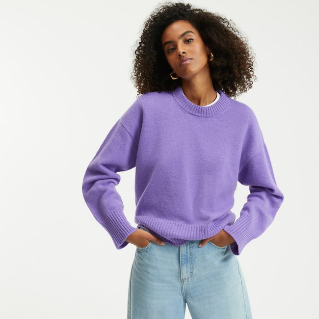 Wool/cashmere jumper, made in france La Redoute Collections | La Redoute