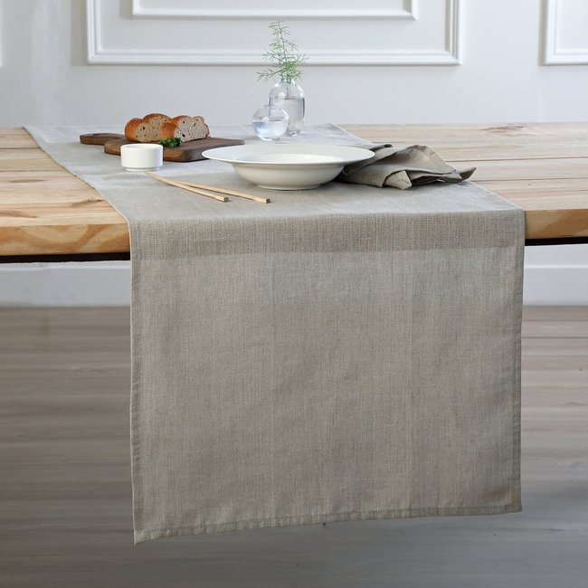 Chemin de table lin lavé paul Febronie | La Redoute