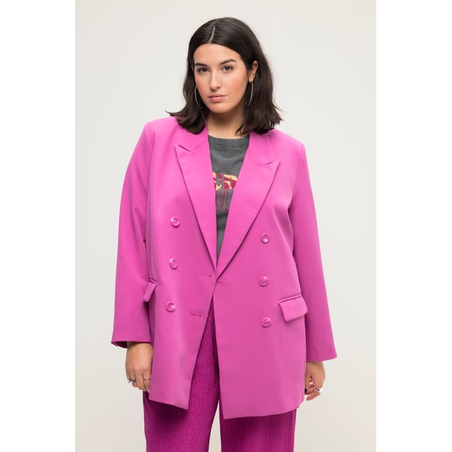 Blazer coupe straight fit. double rangée Studio Untold | La Redoute