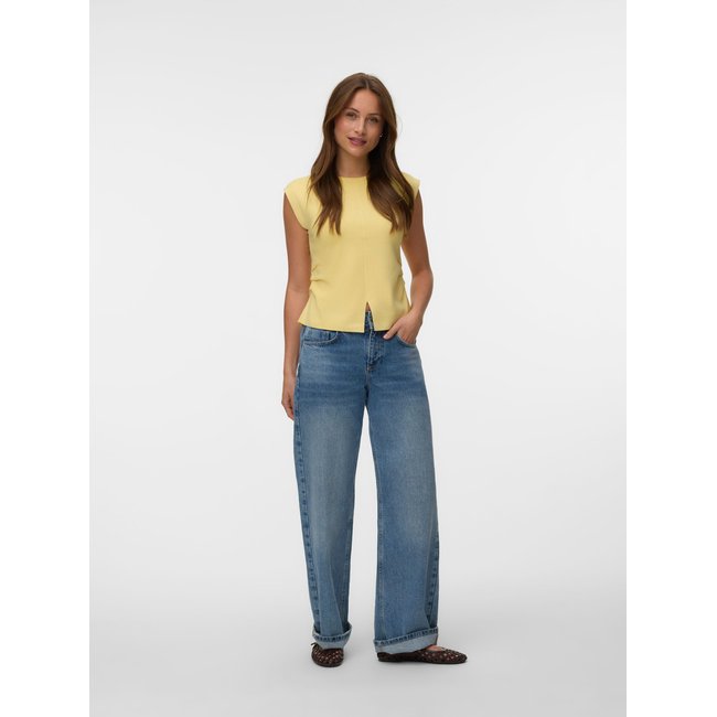 Top vmkasey top pale banana Vero Moda | La Redoute