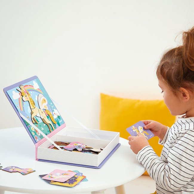 Magneti'book licornes Janod | La Redoute