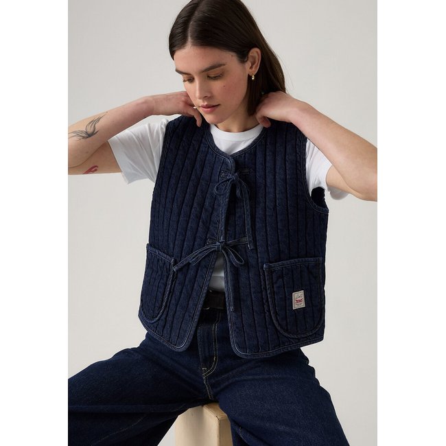 Gilet, untreated denim, Levi's | La Redoute