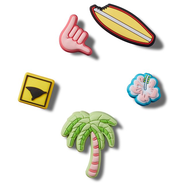 Lot de 5 jibbits surfing multicolore Crocs | La Redoute