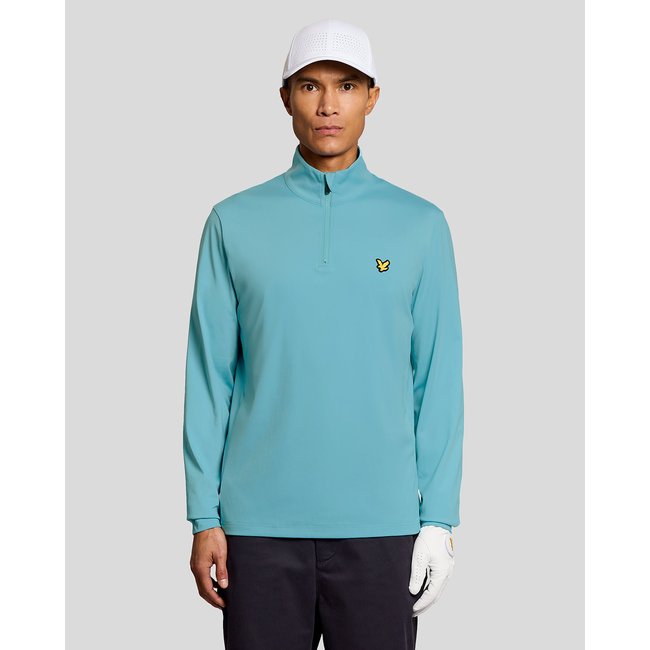 Couche intermédiaire camionneur zippé bleu vert Lyle & Scott | La Redoute