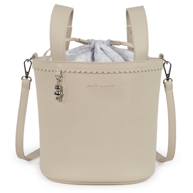 Sac bucket icon beige Pasito A Pasito | La Redoute