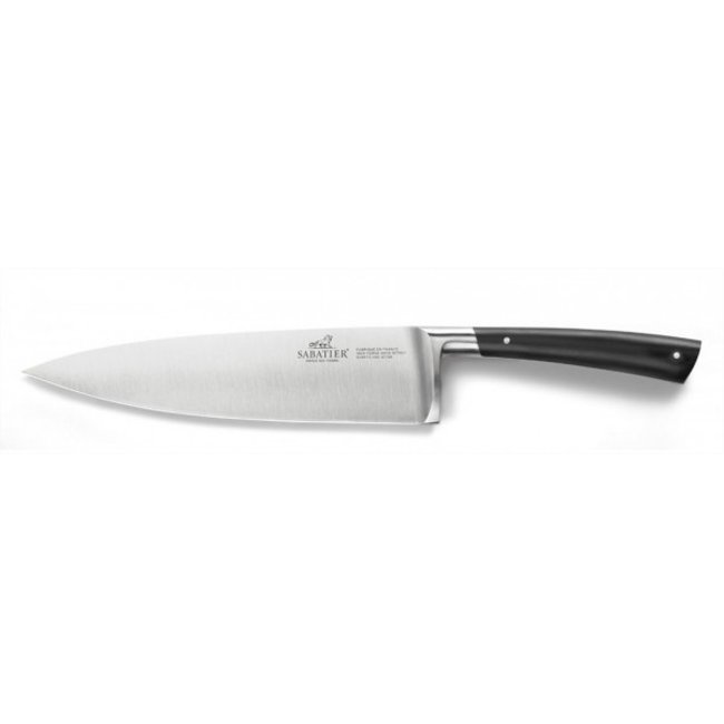 Couteau sabatier edonist chef forgé 20cm noir Sabatier | La Redoute