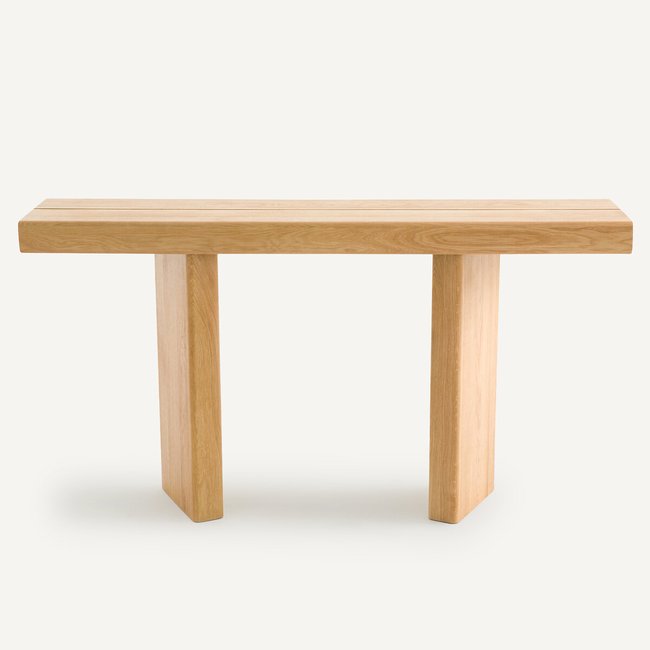 Olaga 140cm oak console table Am.Pm La Redoute