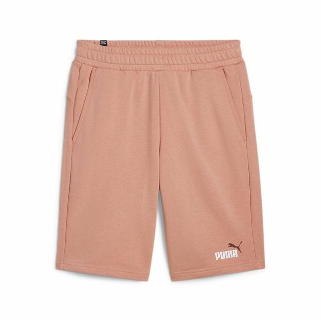 Essential cotton blend shorts, peach orange, Puma | La Redoute