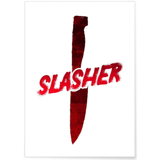 Poster slasher Couleur multicolore L'afficherie | La Redoute