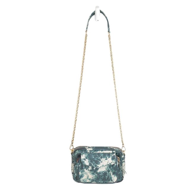 Sac à bandoulière charly en cuir - très bon état bleu Claris Virot | La ...