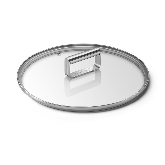 Couvercle en verre 28 cm transparent Smeg | La Redoute