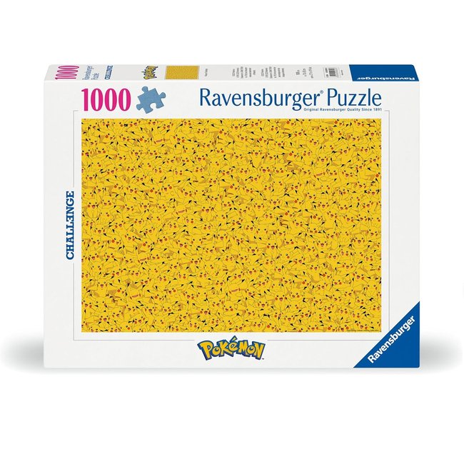 Challenge puzzle pikachu 1000 pcs Ravensburger | La Redoute