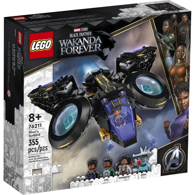 Marvel le sunbird de shuri - super heroesmarvel comics multicolore Lego ...