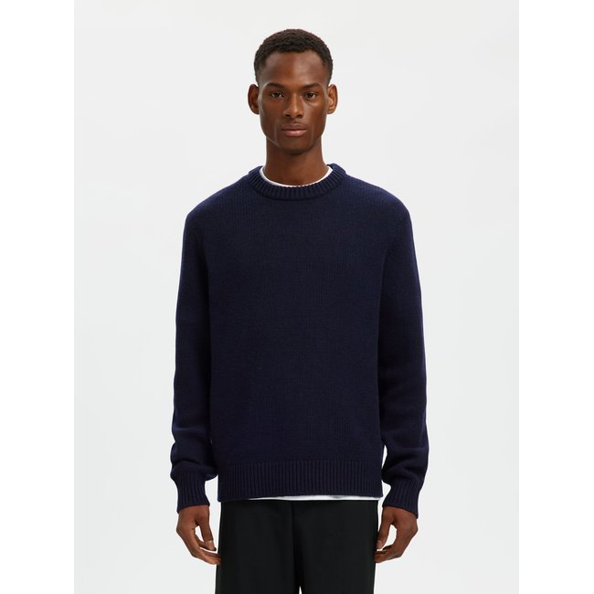 Pull décontracté en laine mélangée Selected | La Redoute
