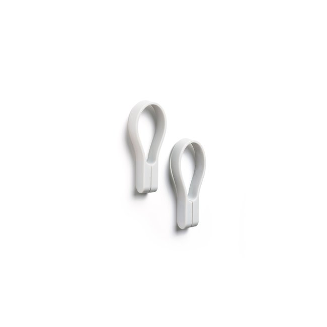 Lot de 2 sangles magnétiques pour serviette loop magnet Couleur gris ...