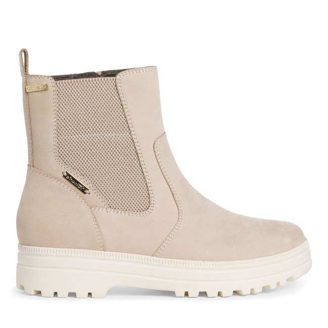 Bottine fourée marron cuoio cuir Tamaris | La Redoute