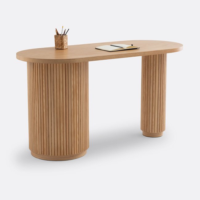 Genna organically shaped desk with 1 door La Redoute Interieurs | La ...