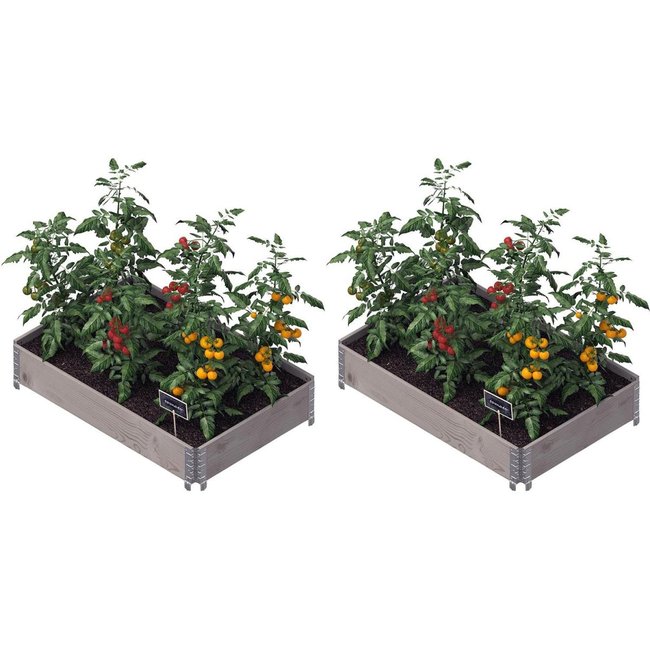 Carré potager gardenbox 120 x 80 cm (lot de 2) Jardindeco | La Redoute