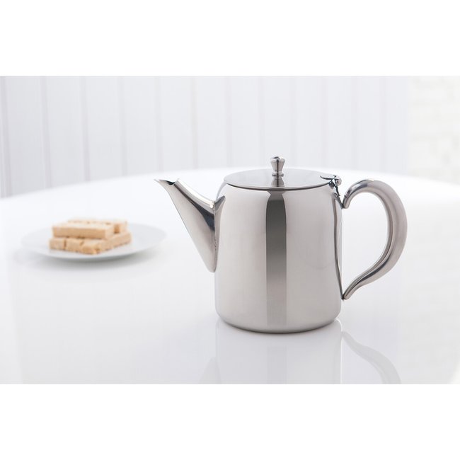 1.3l classic stainless steel teapot, silver-coloured, Sabichi | La Redoute