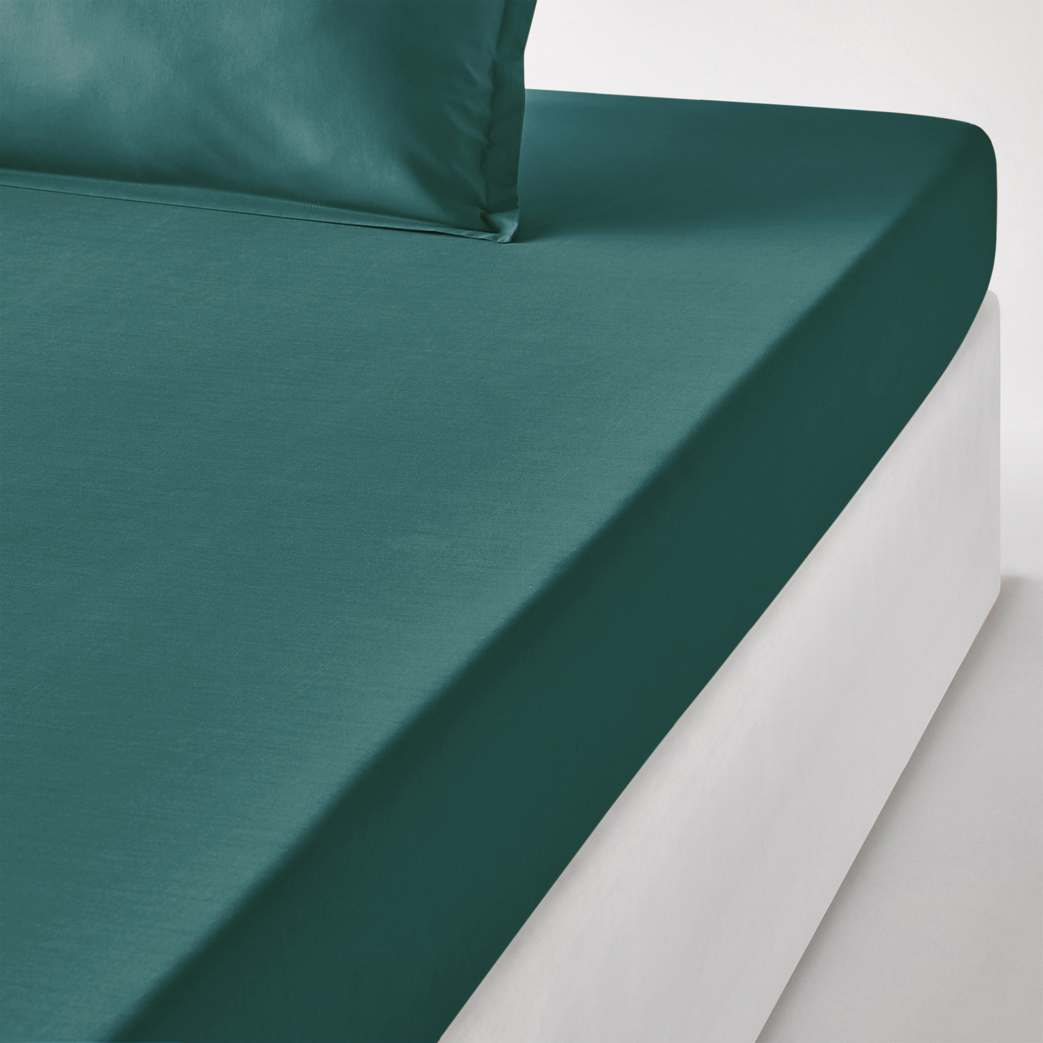 Drap housse vert | La Redoute