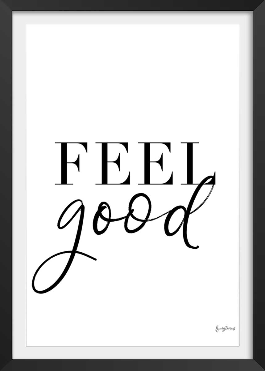 Poster feel good Hexoa | La Redoute