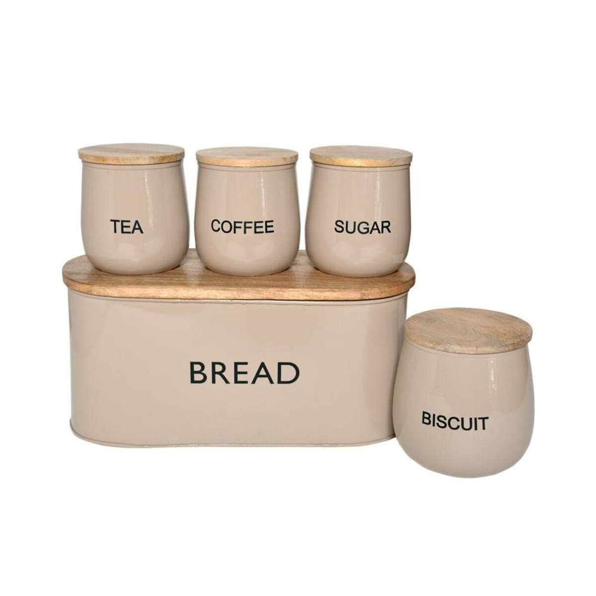 5-piece round kitchen storage set Tower | La Redoute