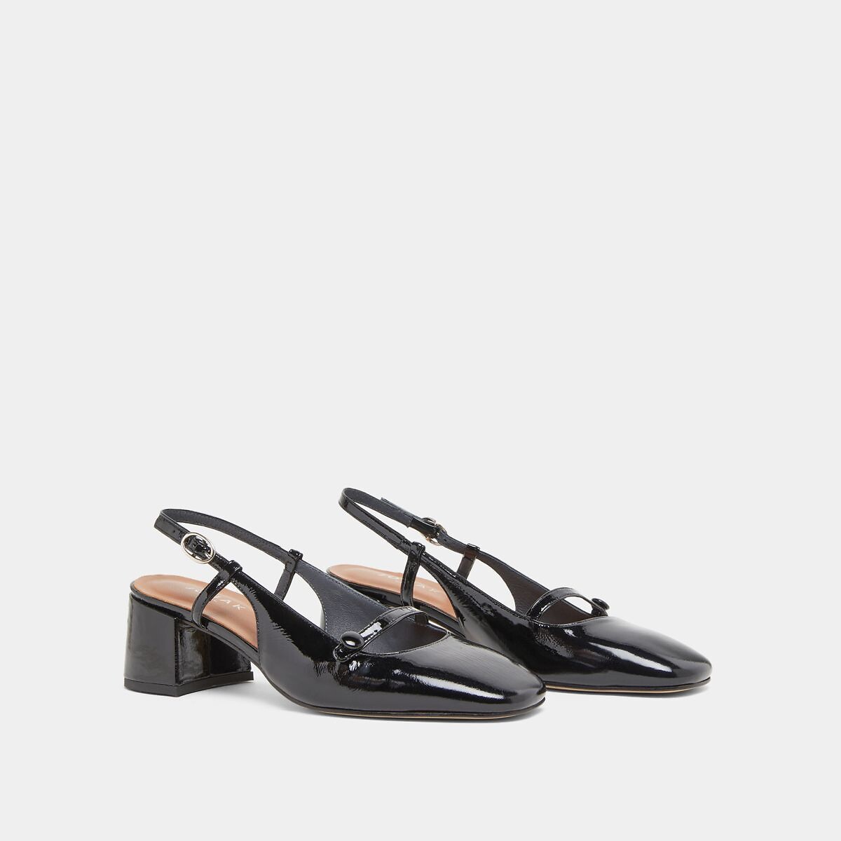 Netz-slingback-pumps dhapopille schwarz Jonak | La Redoute
