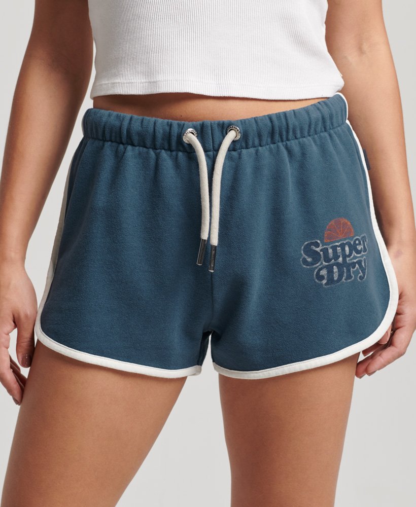 Short classique vintage cooper bleu skate/blanc cassé Superdry | La Redoute