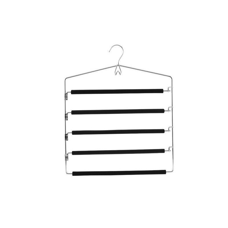 Cintre multiple porte-pantalons Couleur noir Zeller Present | La Redoute