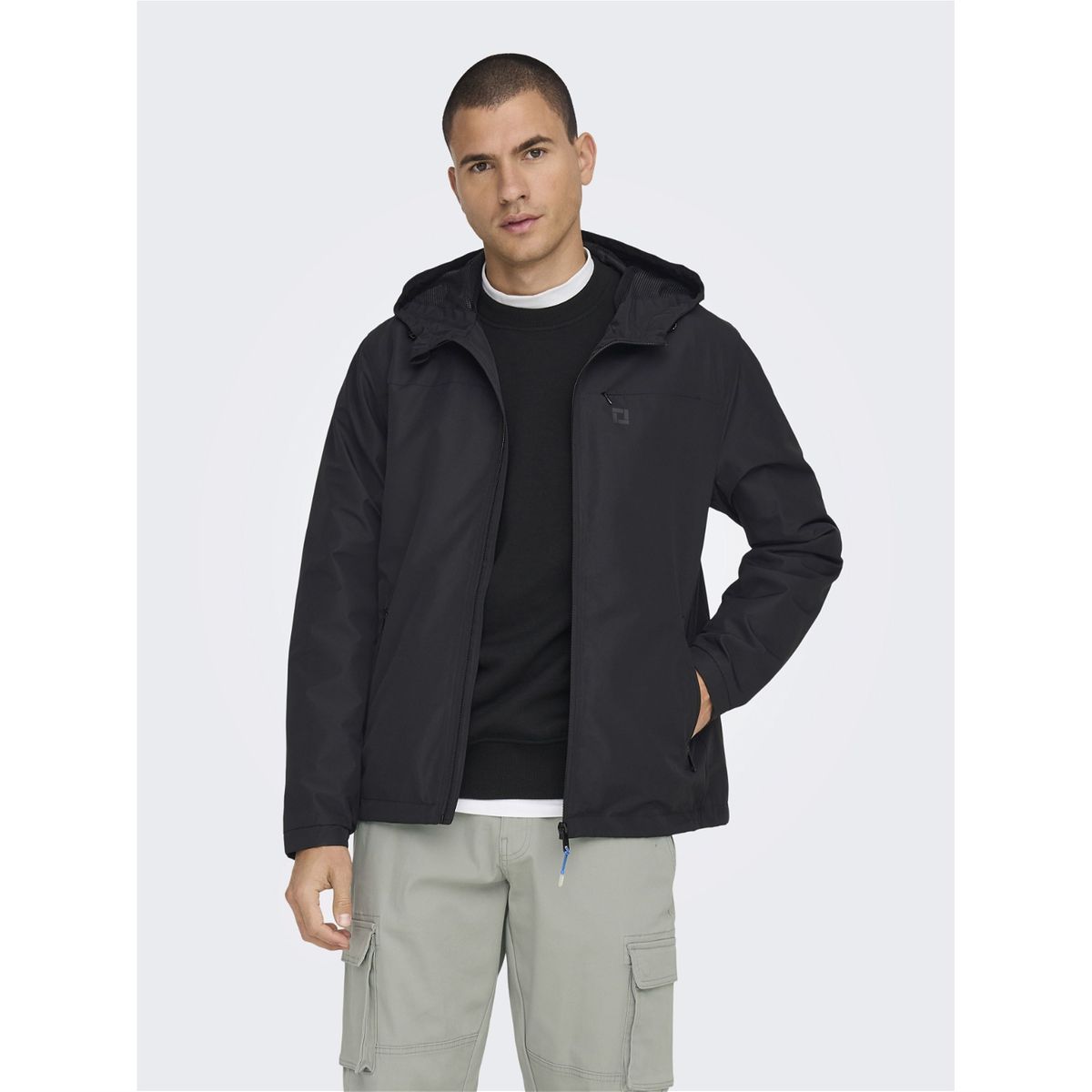 Veste vestes capuche avec cordon de serrage Only & Sons | La Redoute