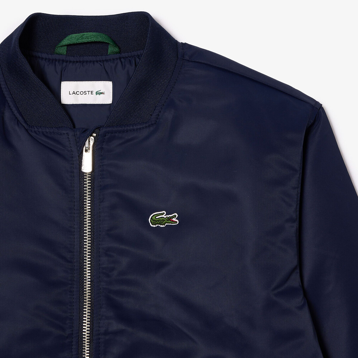 Lacoste blue bomber jacket store