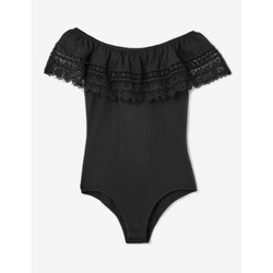 Body dentelle noir | La Redoute