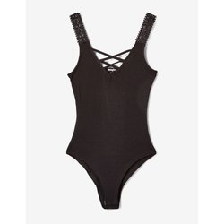 Body dentelle noir | La Redoute
