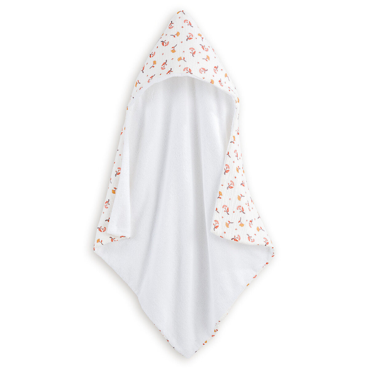 Cape de bain bébé gaze de coton | La Redoute
