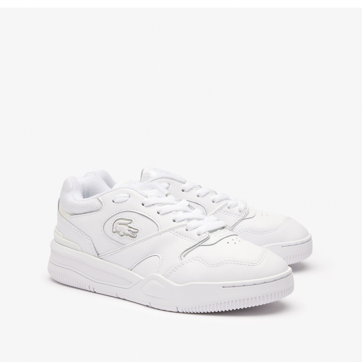Lineshot 223 leather trainers, white, Lacoste | La Redoute