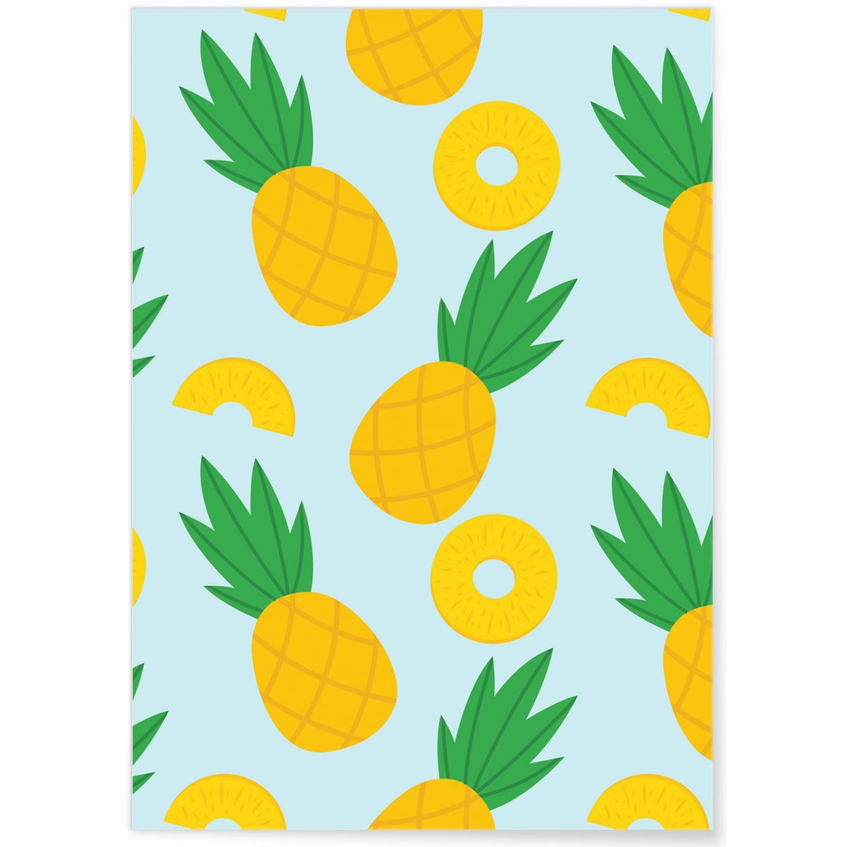 Affiche ananas Couleur multicolore L'afficherie | La Redoute