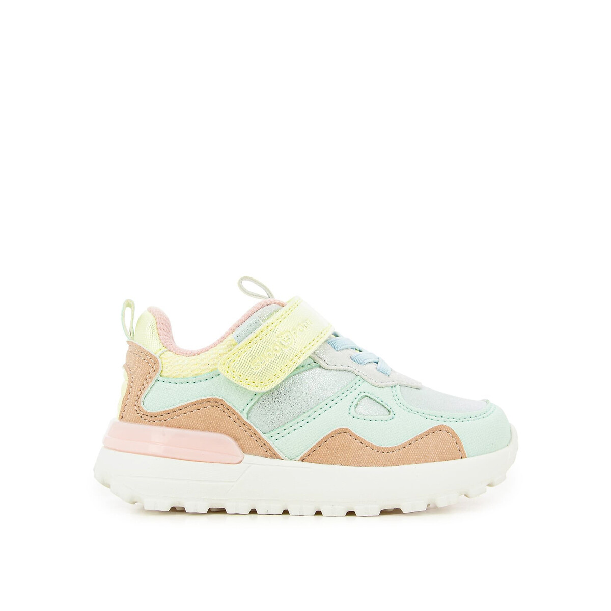 Kids joggy scratch trainers with touch 'n' close fastening, multi ...