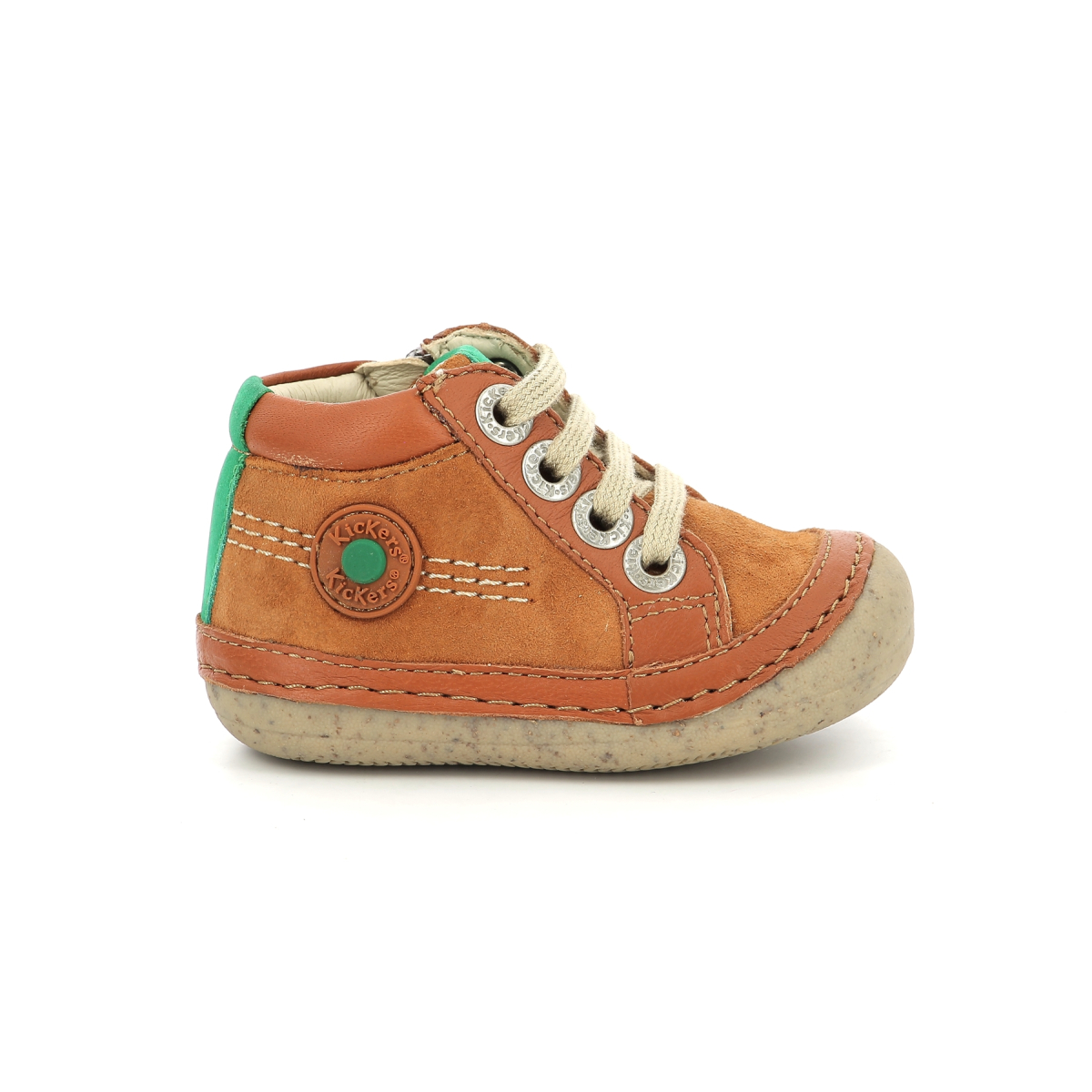 Bottillons cuir sonistreet camel Kickers | La Redoute