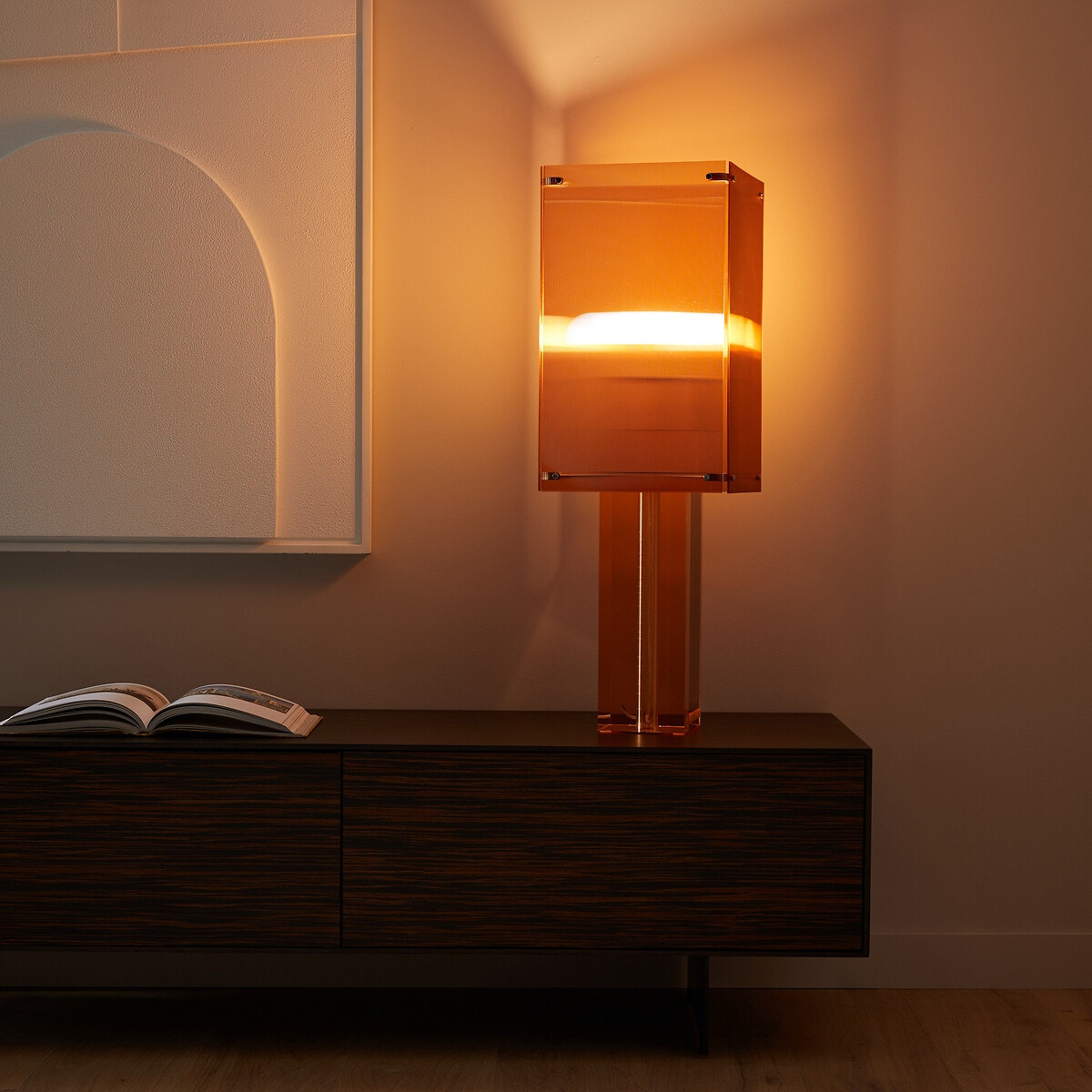 Lampe acrylique colorée, akrilona Couleur orange Am.Pm | La Redoute