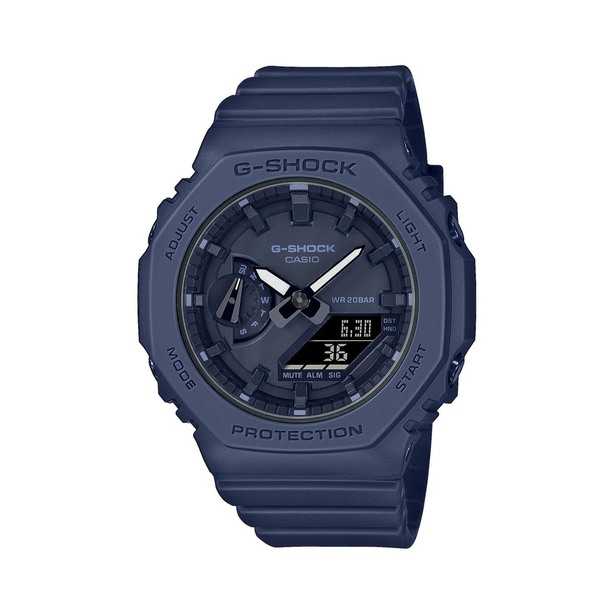 Montre analogique|digital casio g-shock bleu foncã© bleu foncã© bleu ...