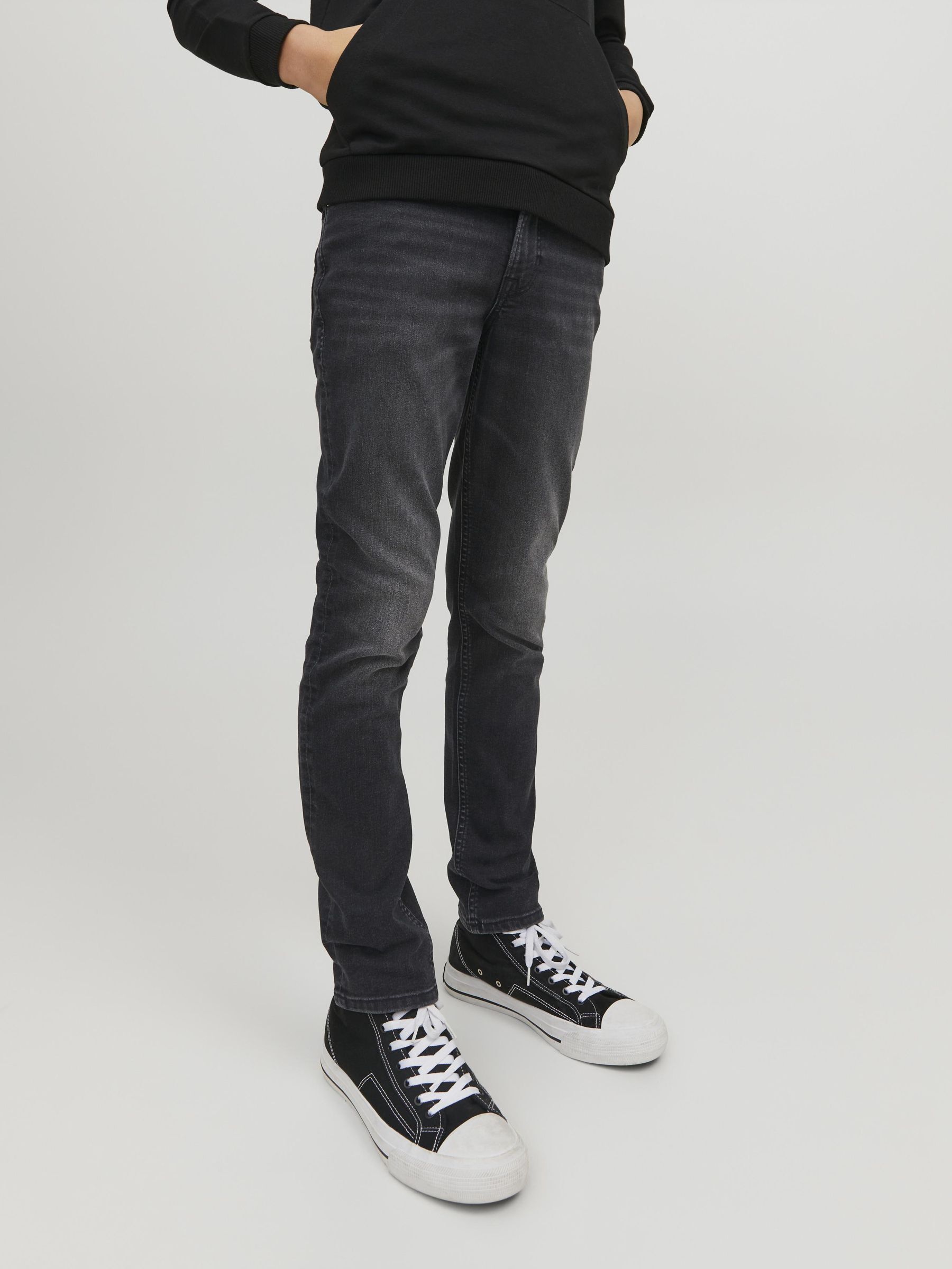 Jean slim jjiglenn jjoriginal mf 2350 jean slim pour les garçons black ...