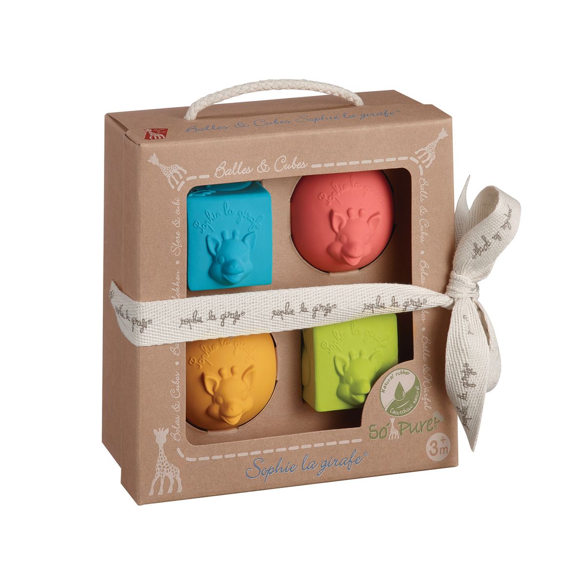 Set 2 balles & 2 cubes so'pure Vulli | La Redoute