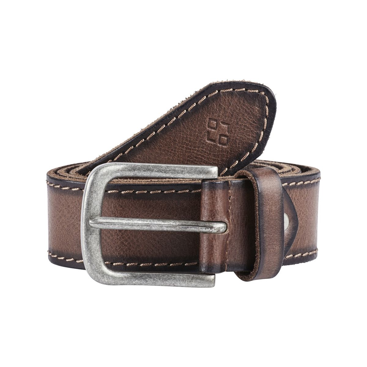 Ceinture en cuir lord allister marron Charles Colby | La Redoute