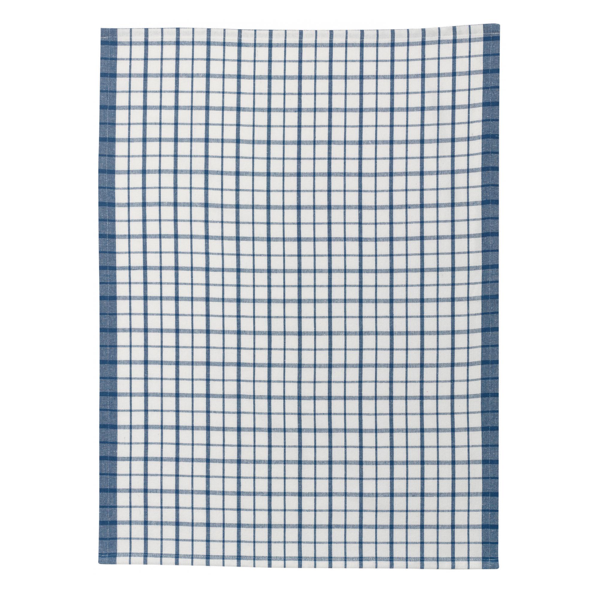 Torchon recyclé evan blanc/bleu Winkler | La Redoute