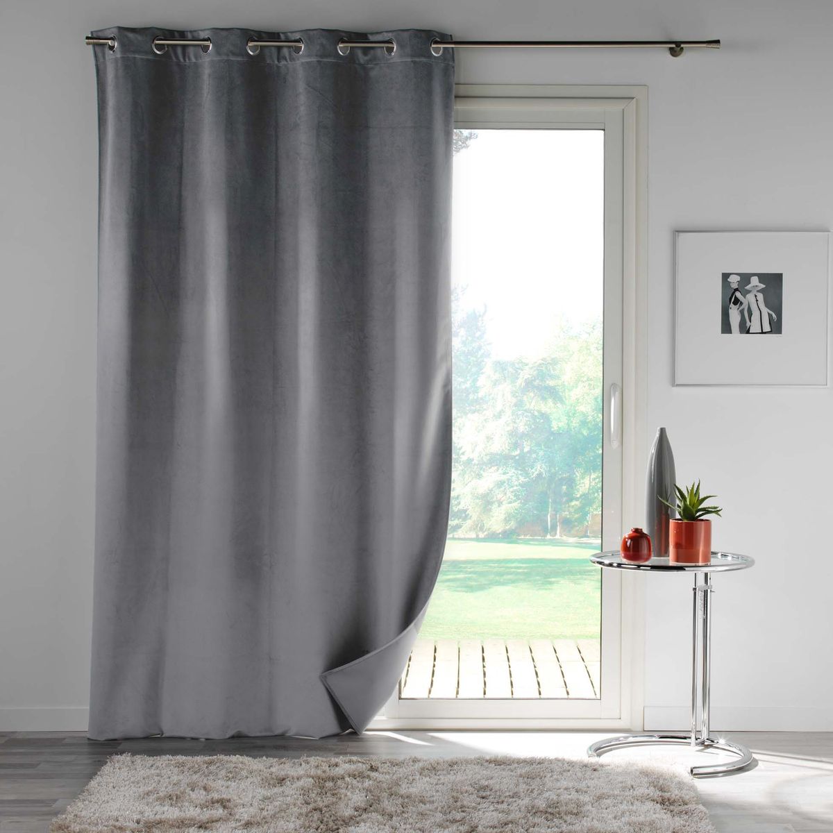 Rideau en velours au style cossu Home Maison | La Redoute