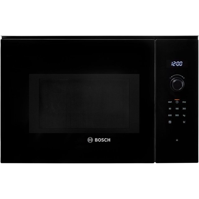 Micro ondes encastrable bfl554mb0 serie 6 noir Bosch | La Redoute