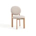 Chaise organique chêne, orga Couleur beige chiné La Redoute Interieurs ...